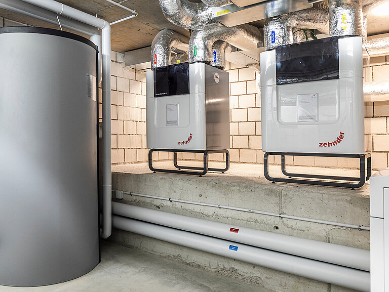 Healthy indoor air in an apartment block | Zehnder Group AG | Zehnder ...